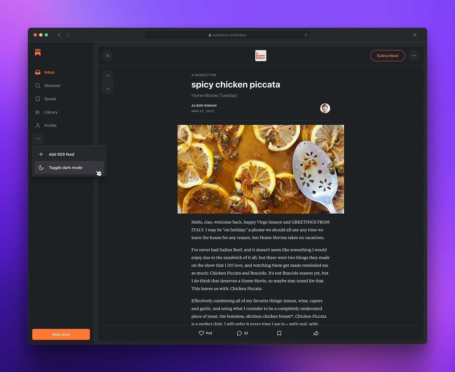 Announcing the all-new Substack Reader for web