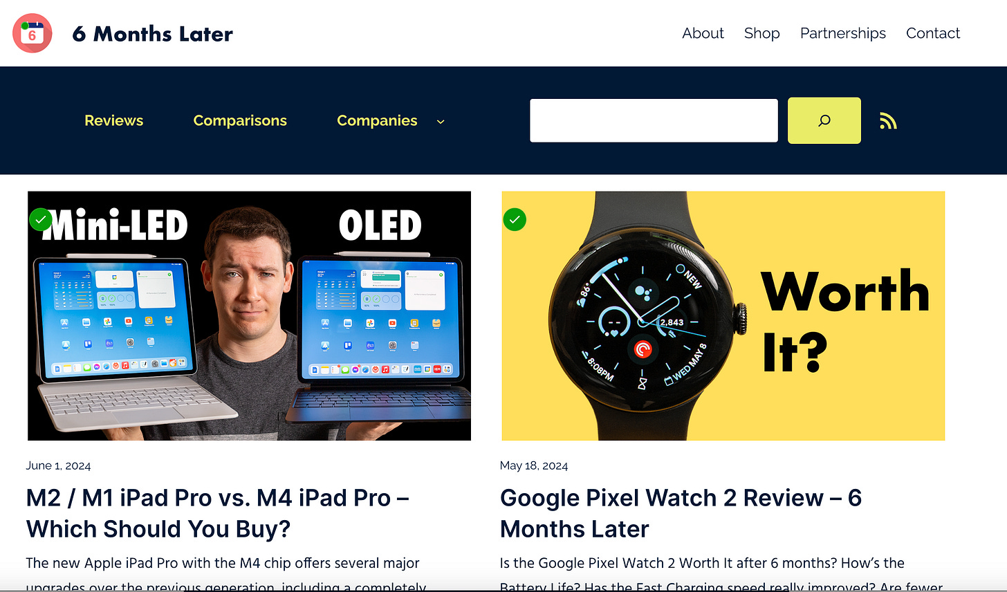 6 Months Later | Josh Teder | Substack