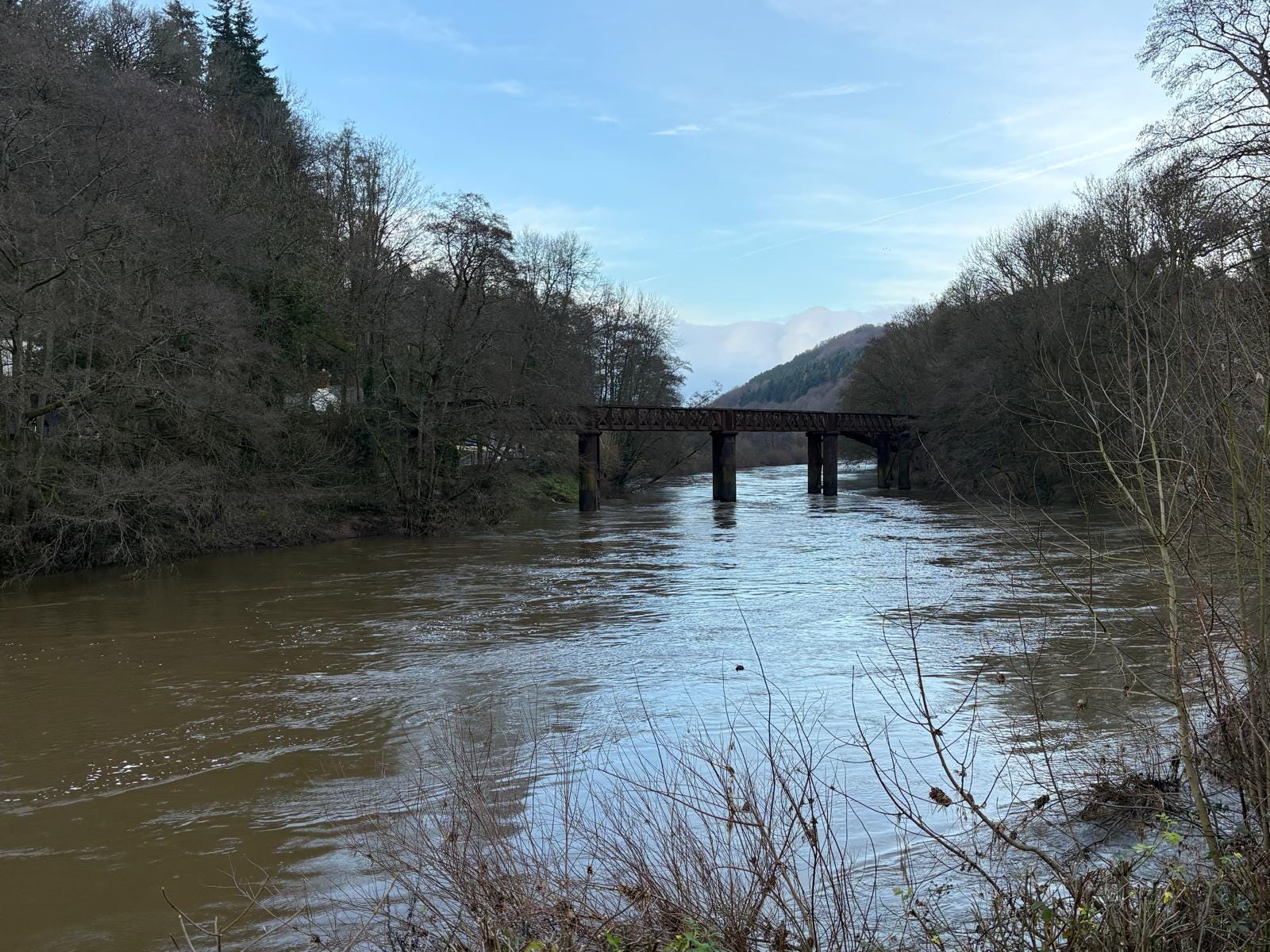 Going for a Walk: In the Wye Valley at Redbrook
