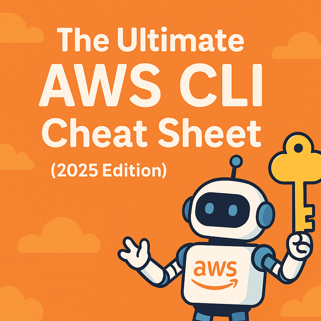 🛠️ The Ultimate AWS CLI Cheat Sheet (2025 Edition)