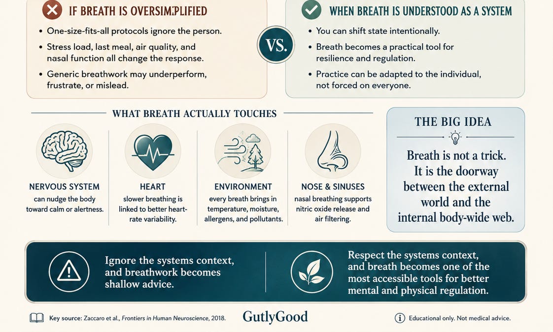 Why the simplicity of Breath Matters... 5 parts to understand ...