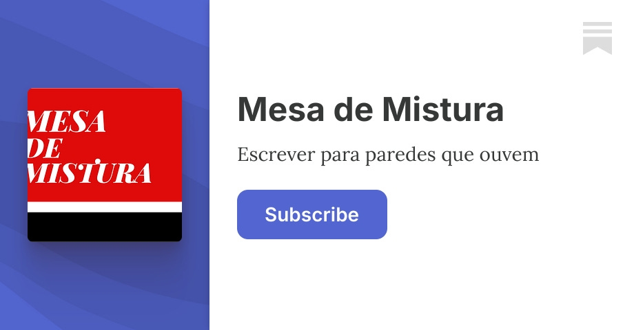 Mesa de Mistura | Davide Pinheiro | Substack