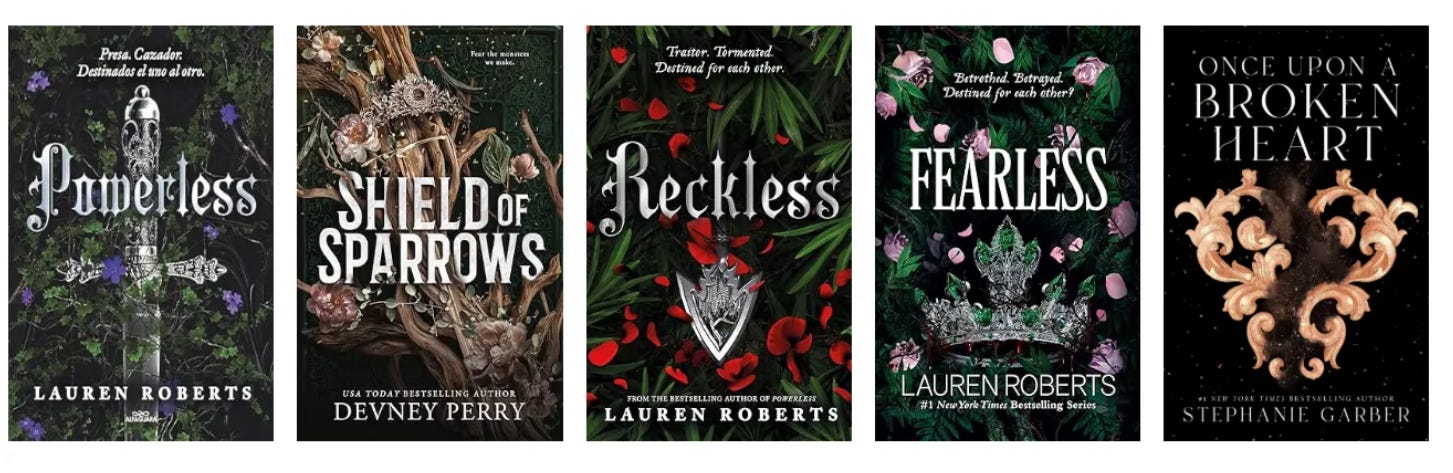 The 20 Most-Read Romantasy Books — July 2025