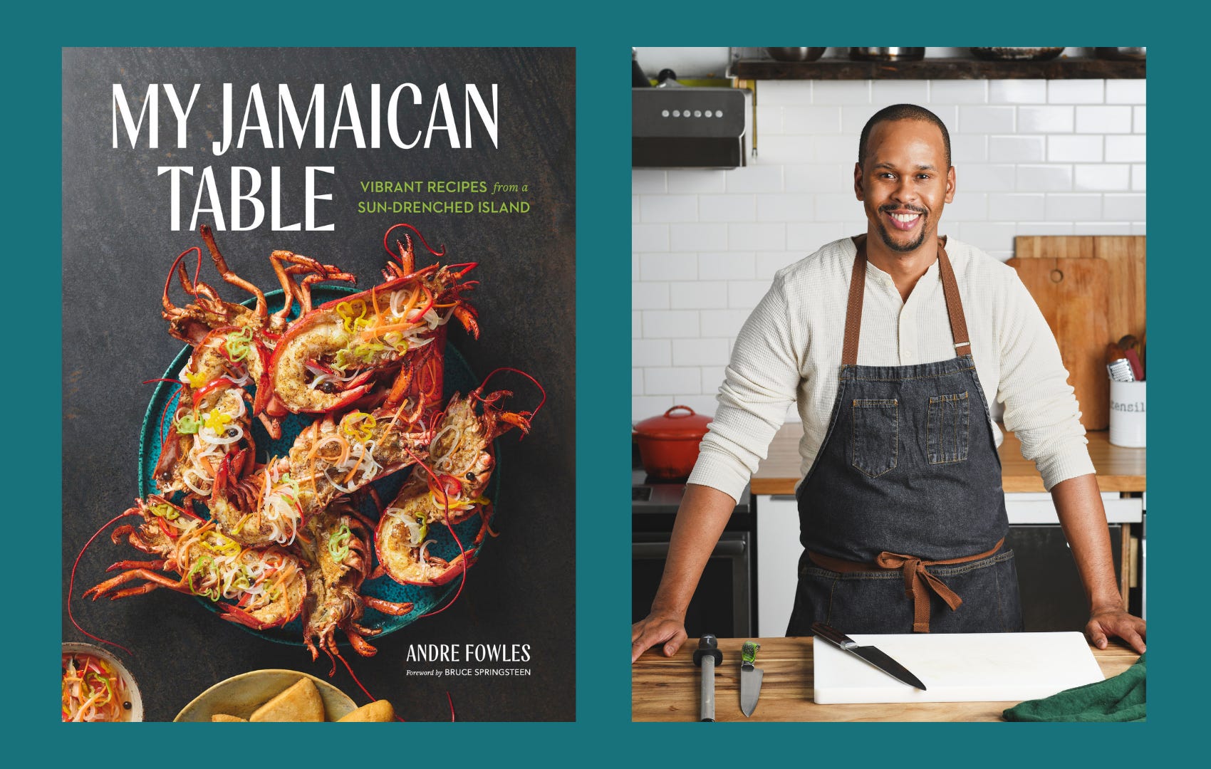 Andre Fowles's Jamaican Table - by Amber Mayfield Hewett