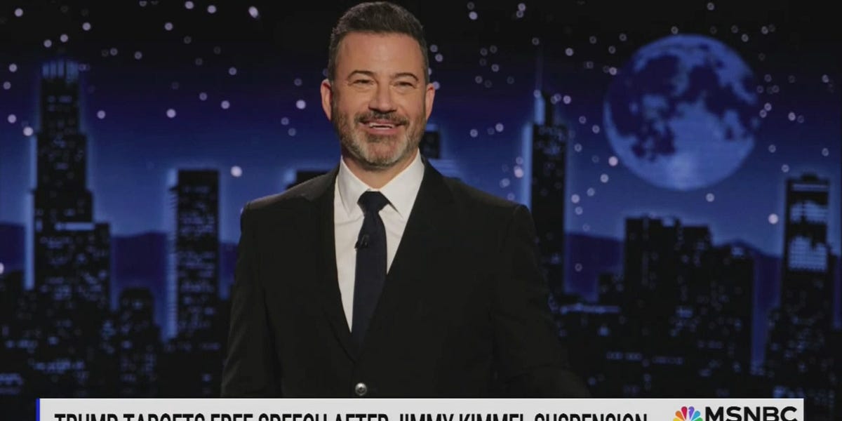 The Silence on Kimmel's Suspension - by Evan Fields