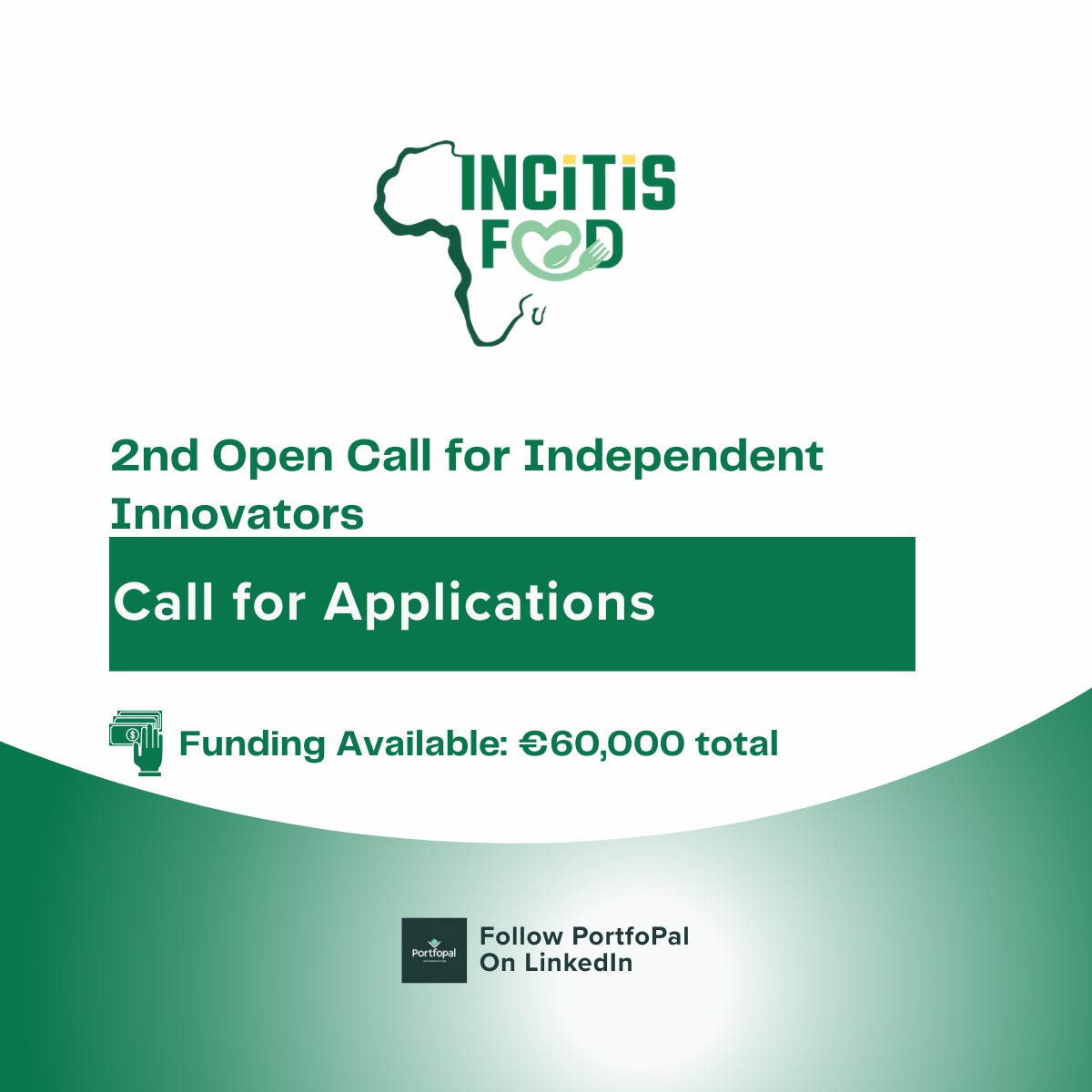 €60,000 in funding to 24 Independent Innovators: INCiTiS-FOOD | 2nd ...