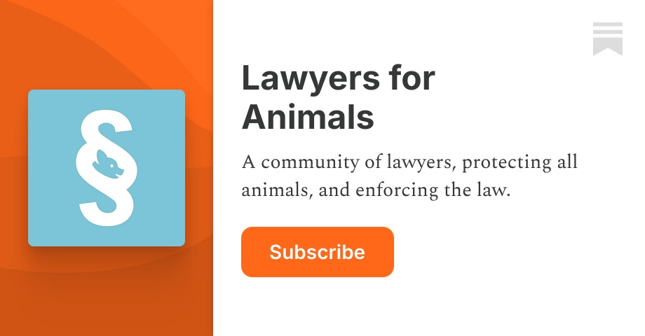 Lawyers for Animals | Substack