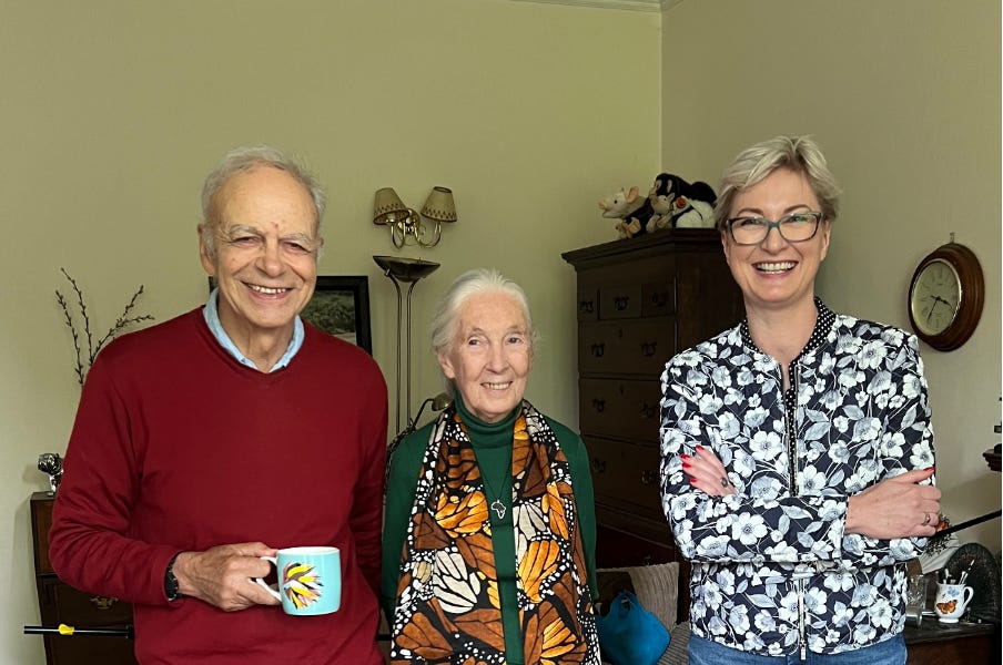 Remembering Jane Goodall - by Peter Singer and Suzi Jamil