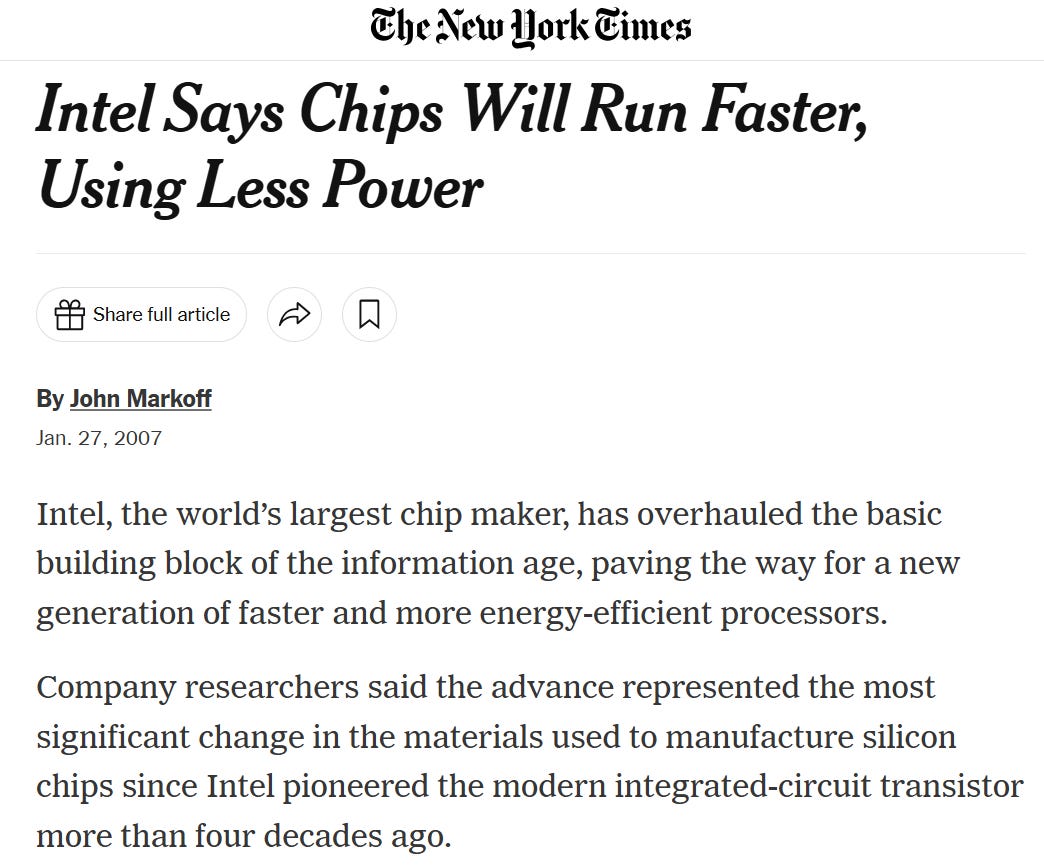 The Incredible Shrinking Transistor