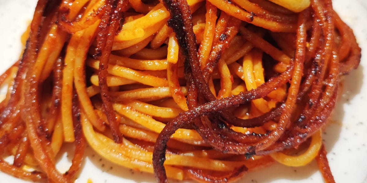 Burnt, spicy, and slightly illegal: meet Pasta all’Assassina.
