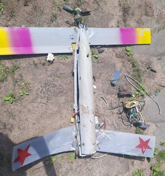 Why is Russia Painting its Attack Drones Wings in Vibrant Colors?
