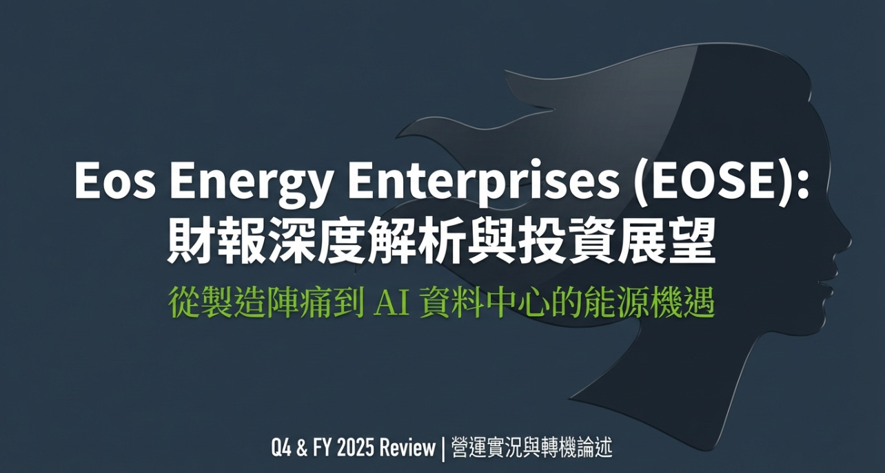 Eos Energy Enterprises #EOSE 2025 財年第四季財報