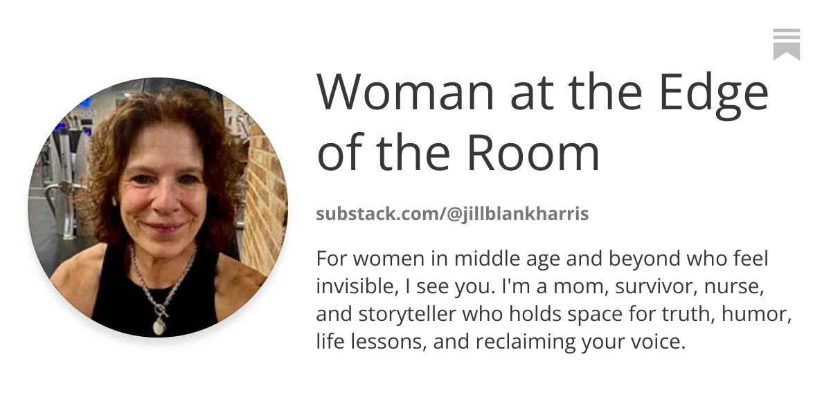 Woman at the Edge of the Room | Substack