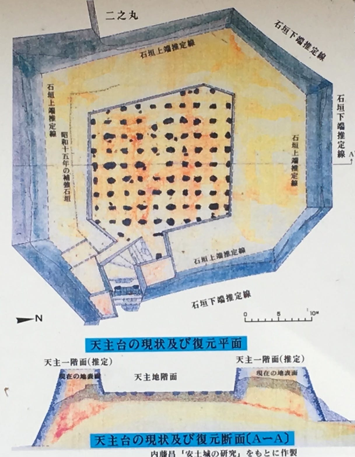 Oda Nobunaga's Azuchi Castle