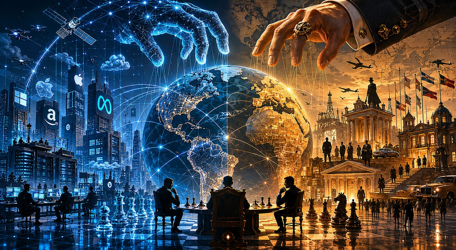 The Architecture of Techno-Feudalism: Regional Hegemons, Old Money and ...