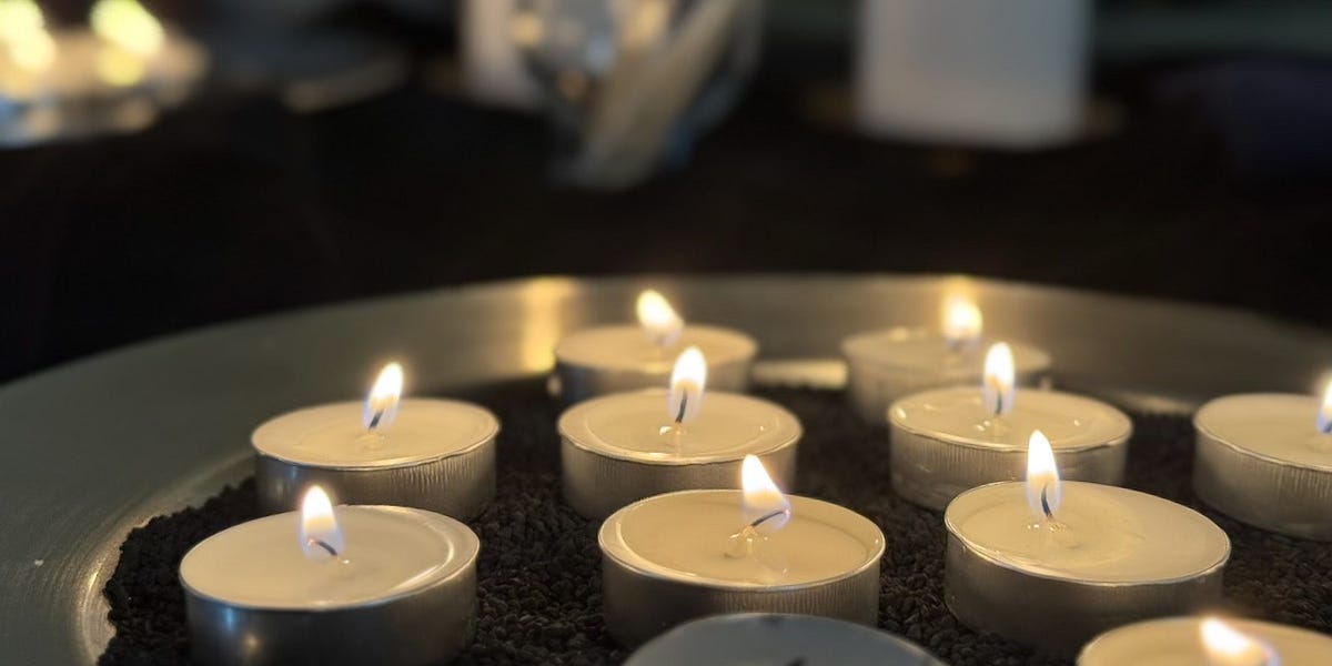 Grief Shows Up...Even In a New Member Liturgy