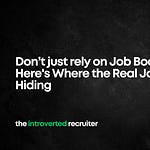 The Introverted Recruiter | Lee Harding | Substack