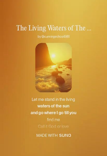 The Living Waters of The Sun - Les Visible
