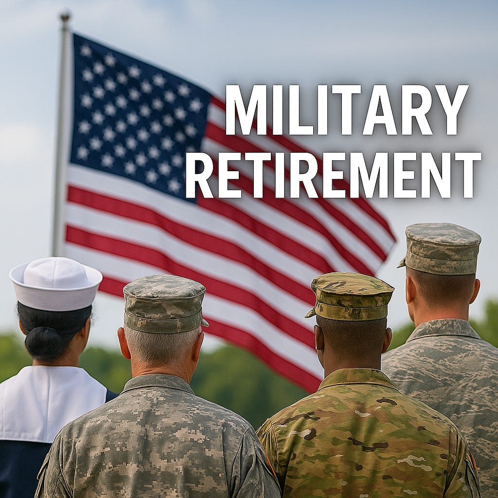 Military Retirement: High-3 vs BRS, and When You Can Access Your TSP