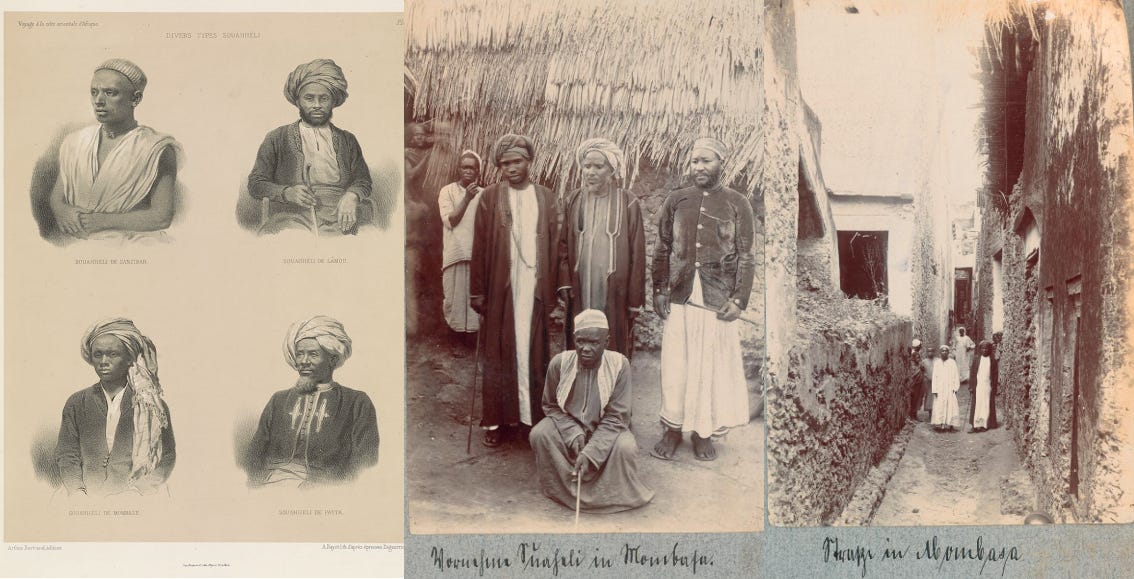 a complete history of Mombasa ca. 600-1895.