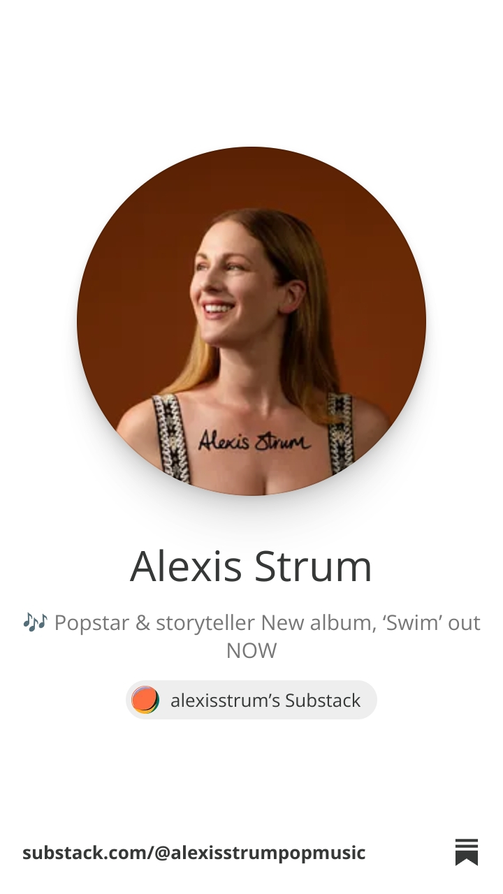 Alexis Strum | Substack