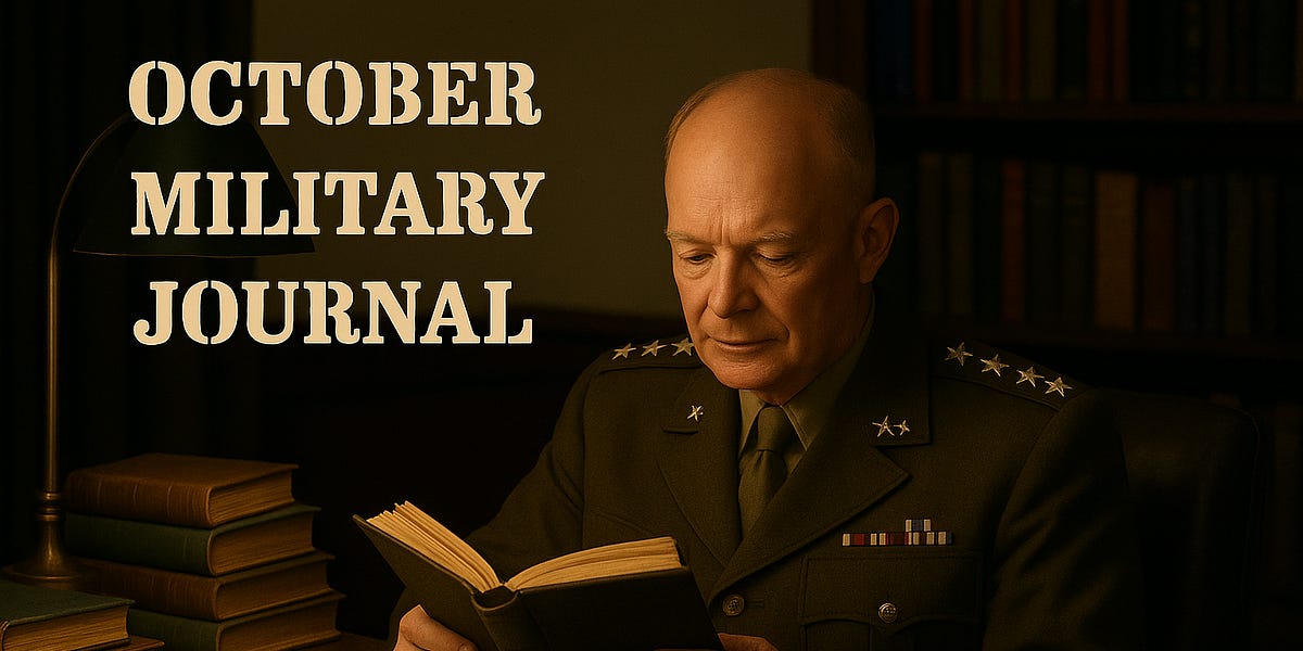 Inside October’s Military Journals: Reading for the Profession of Arms