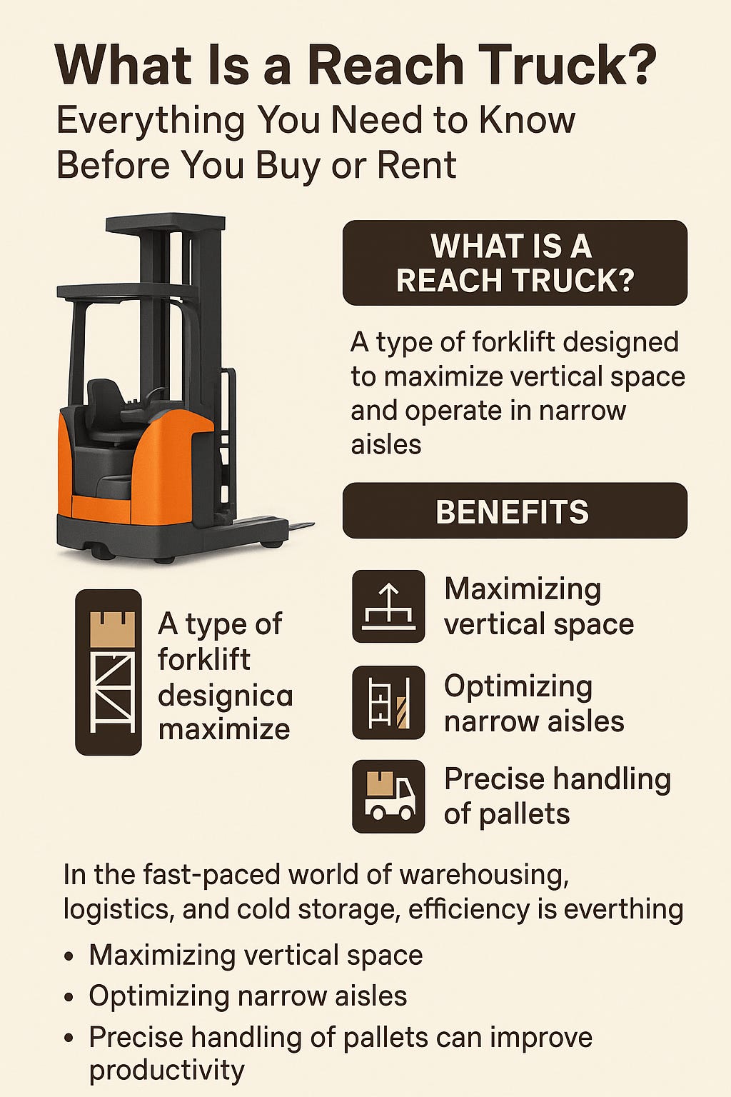 What Is a Reach Truck? Everything You Need to Know Before You Buy or Rent