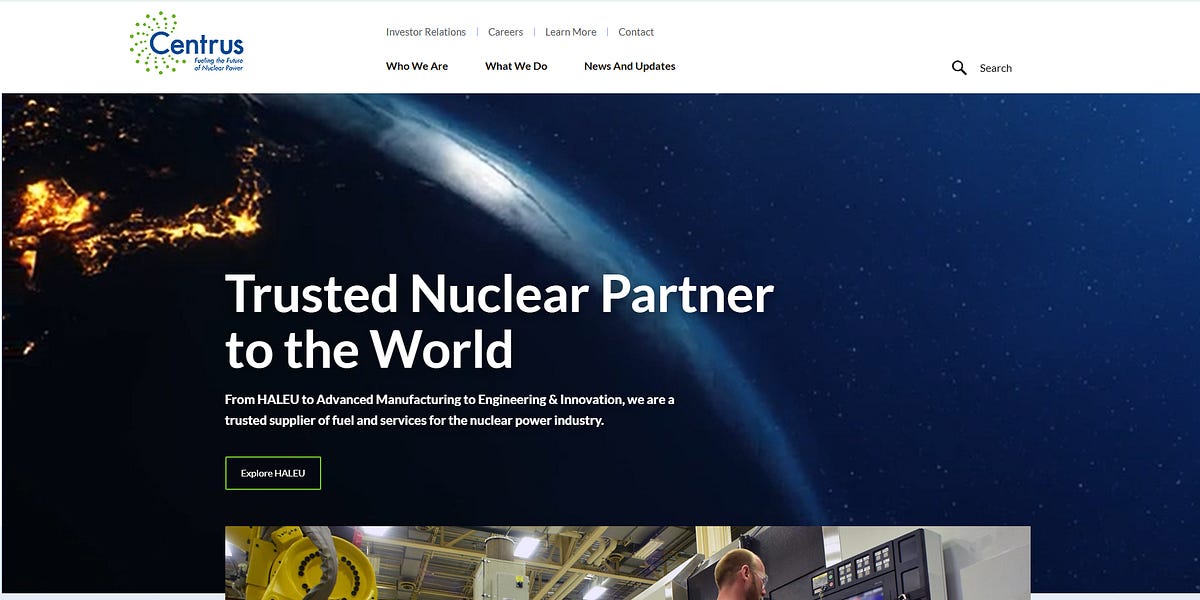 #LEU | Centrus Energy 2025 年第二季業績亮點