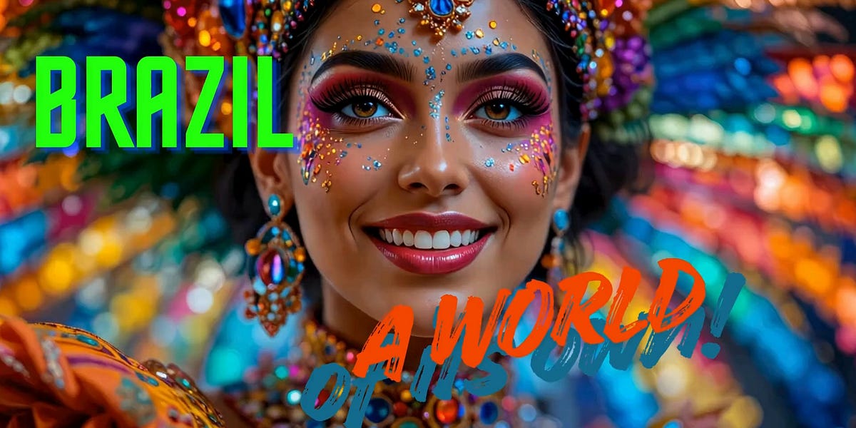 BRAZIL| WORLD of Its Own Where Geography, Culture, and History MERGE ...