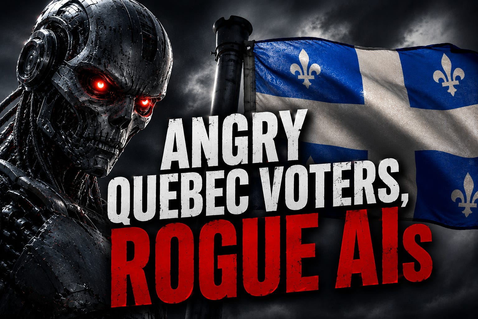 On The Line: Beware angry Quebec voters, and, rogue AIs