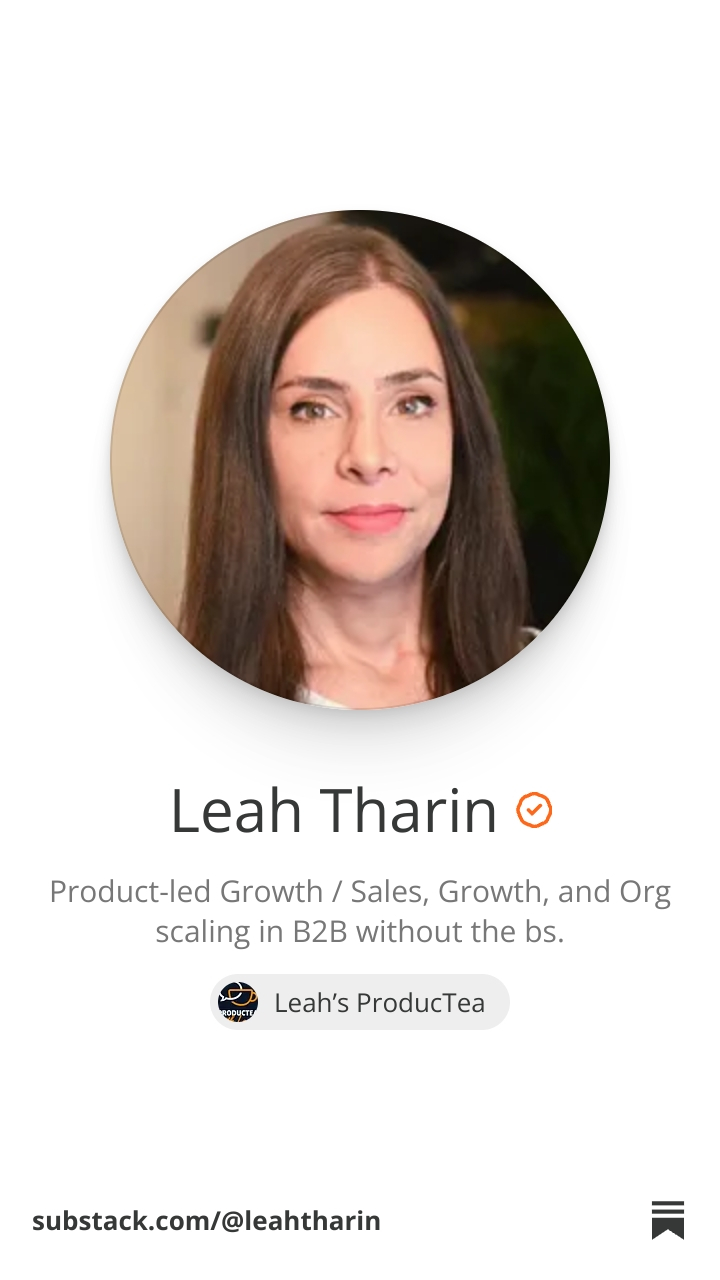 Leah Tharin | Substack