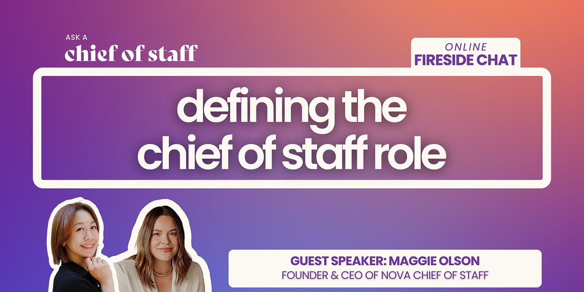 Member Exclusive: Defining the Chief of Staff Role