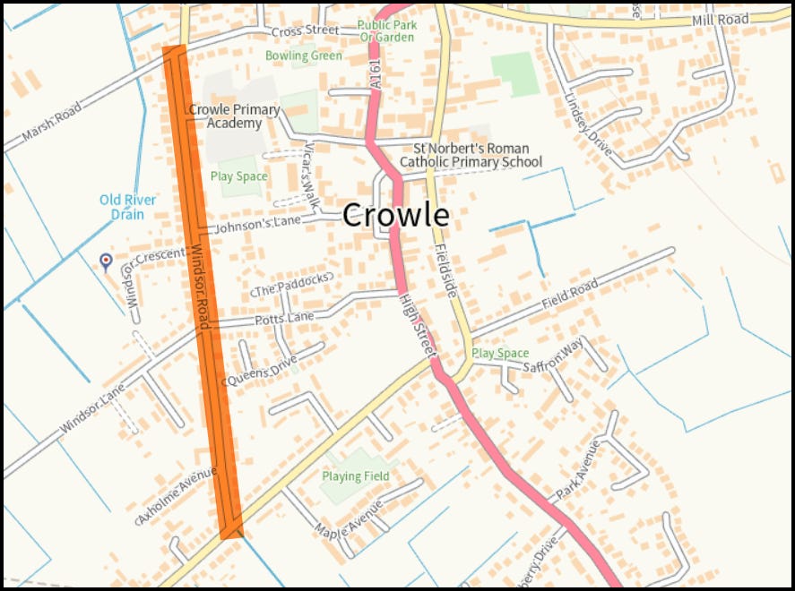North Lincs Council / Severn Trent Water Crowle Works: Windsor Road ...