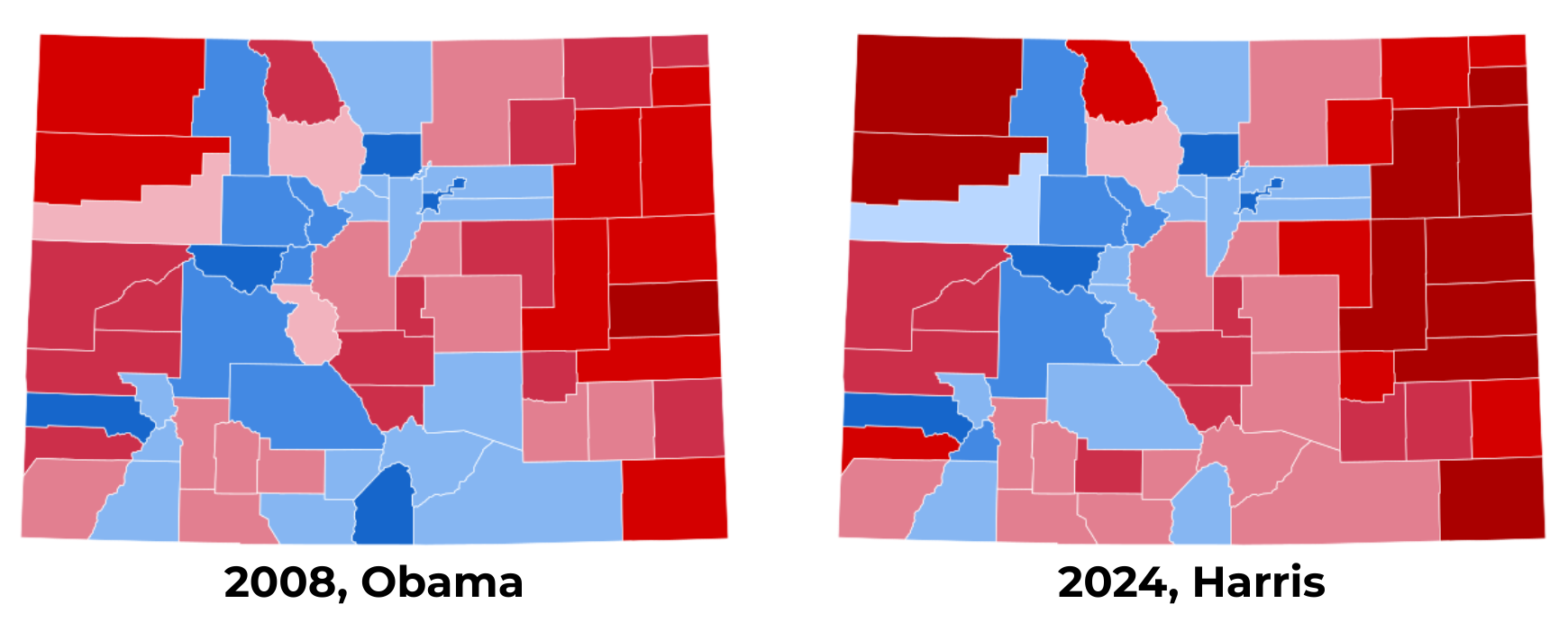 Visualizing Colorado’s voters - by Halina Bennet
