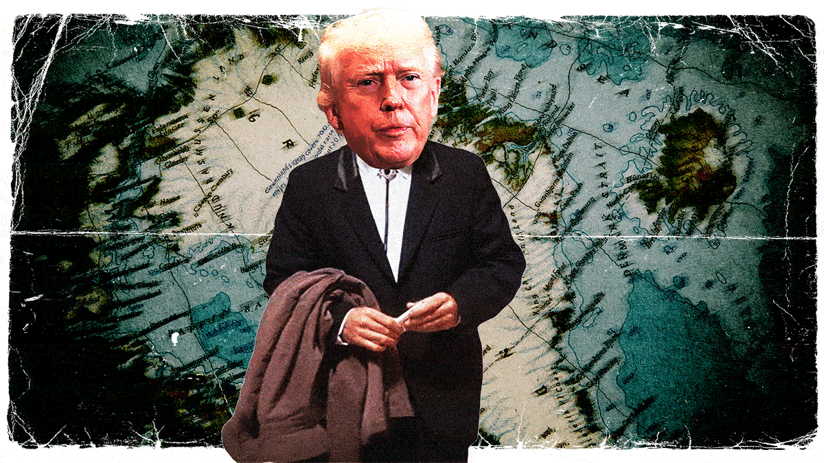 Trump Couldn’t Find Greenland On a Map. That Won't Stop Him