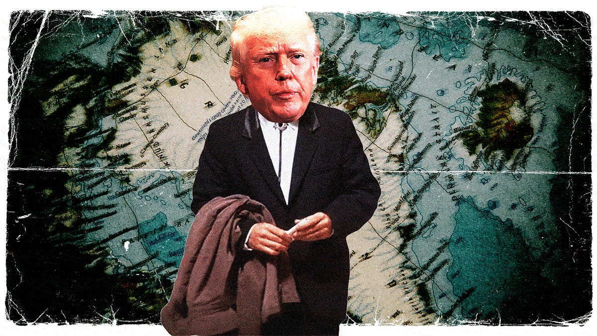 Trump Couldn’t Find Greenland On a Map. That Won't Stop Him