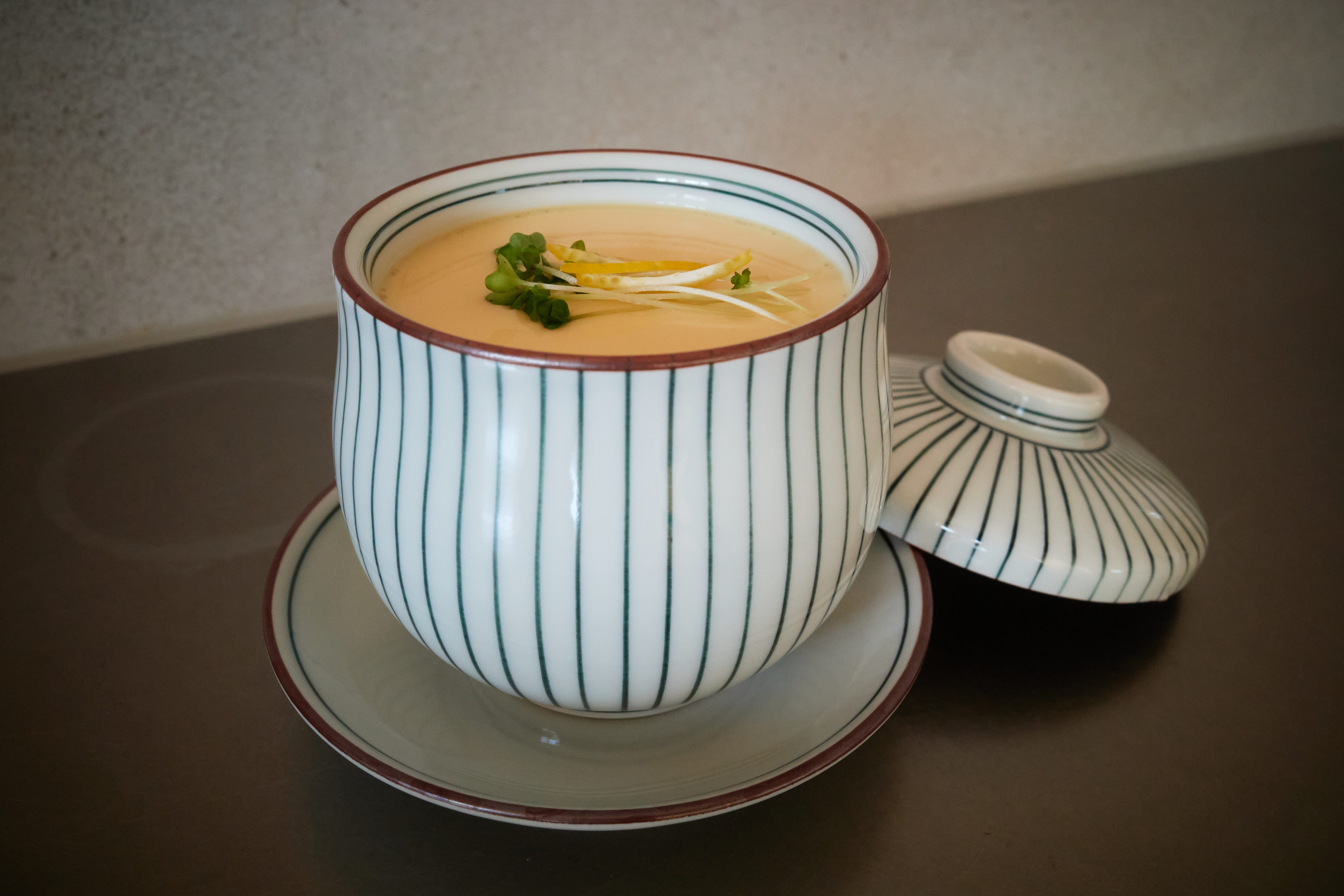 Chawanmushi (Japanese savory steamed egg custard - by Nobi