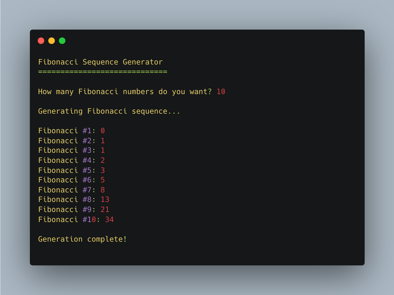 Build a Fibonacci Sequence Generator - by Ardit Sulce