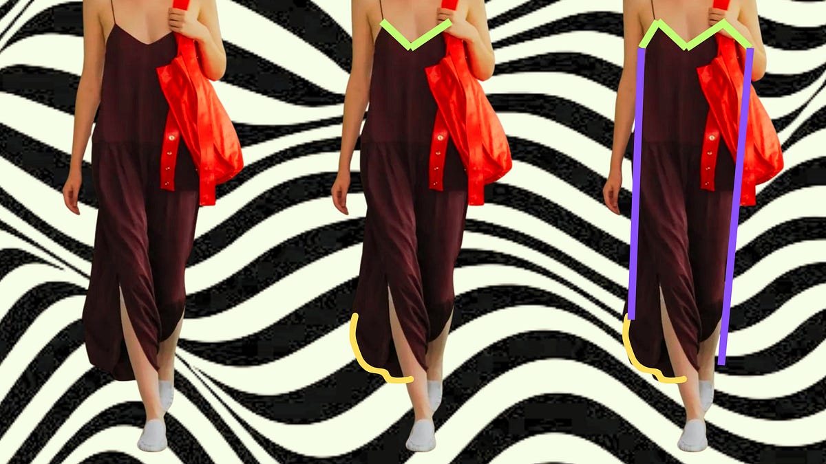 Lines and Shapes, part 2: Let’s look at clothes