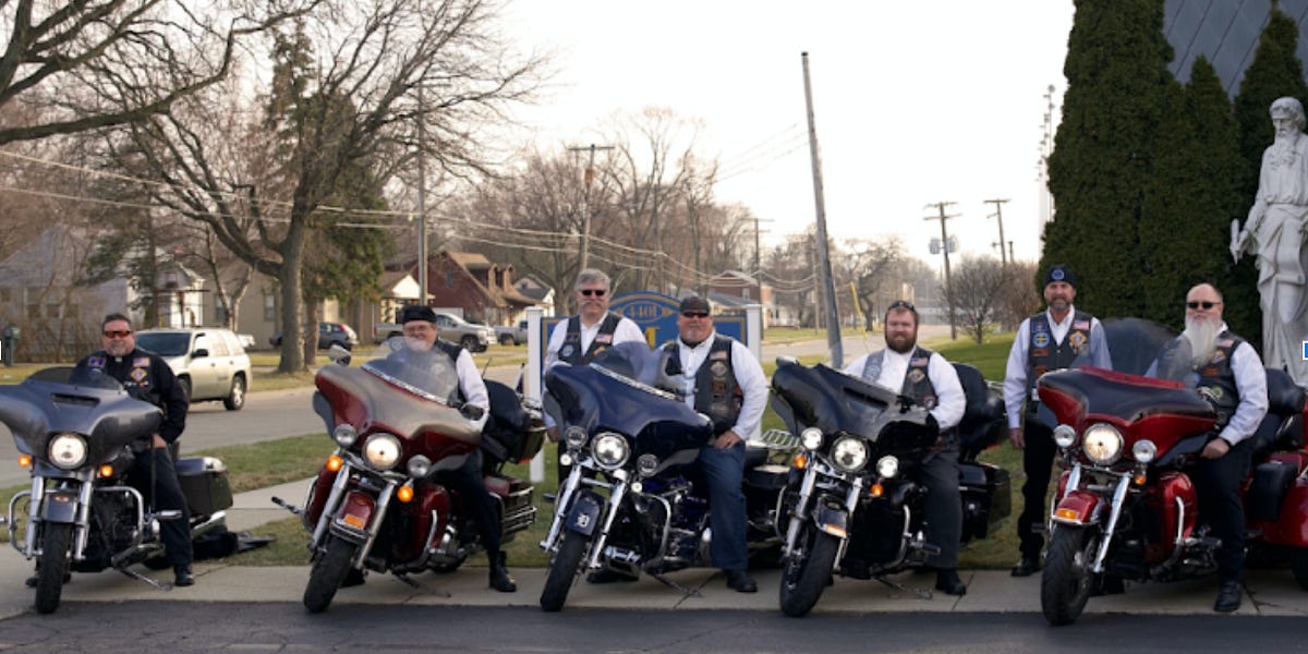 Knights on Bikes: Drinking beer, riding motorcycles, and sharing the faith