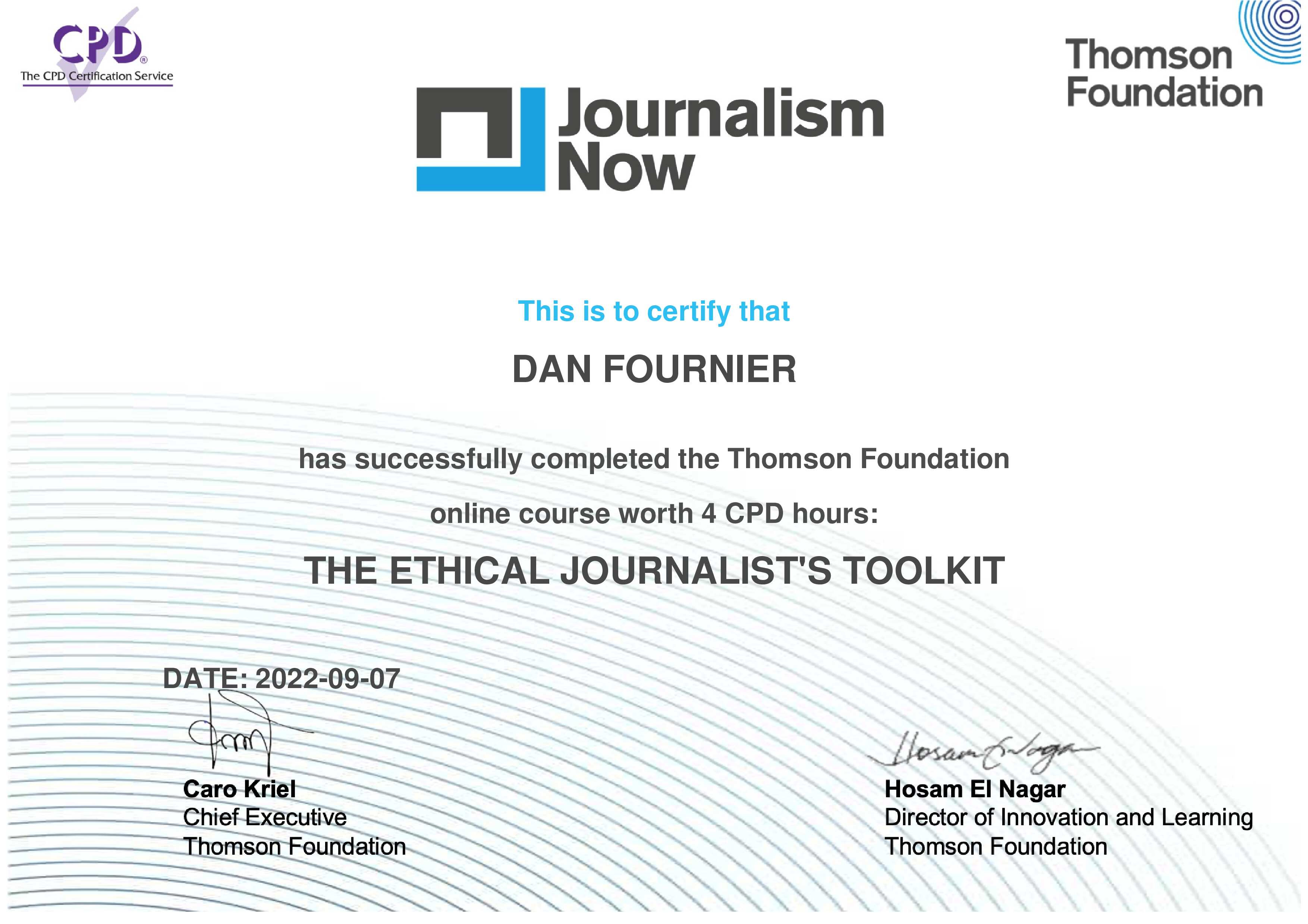 About - Dan Fournier's Inconvenient Truths