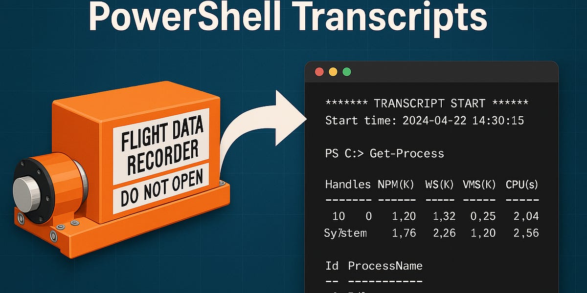 DFIR Artifact: PowerShell Transcripts - by Eric Capuano