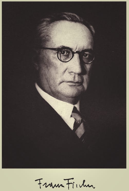 The Scientific Journey of Franz Fischer