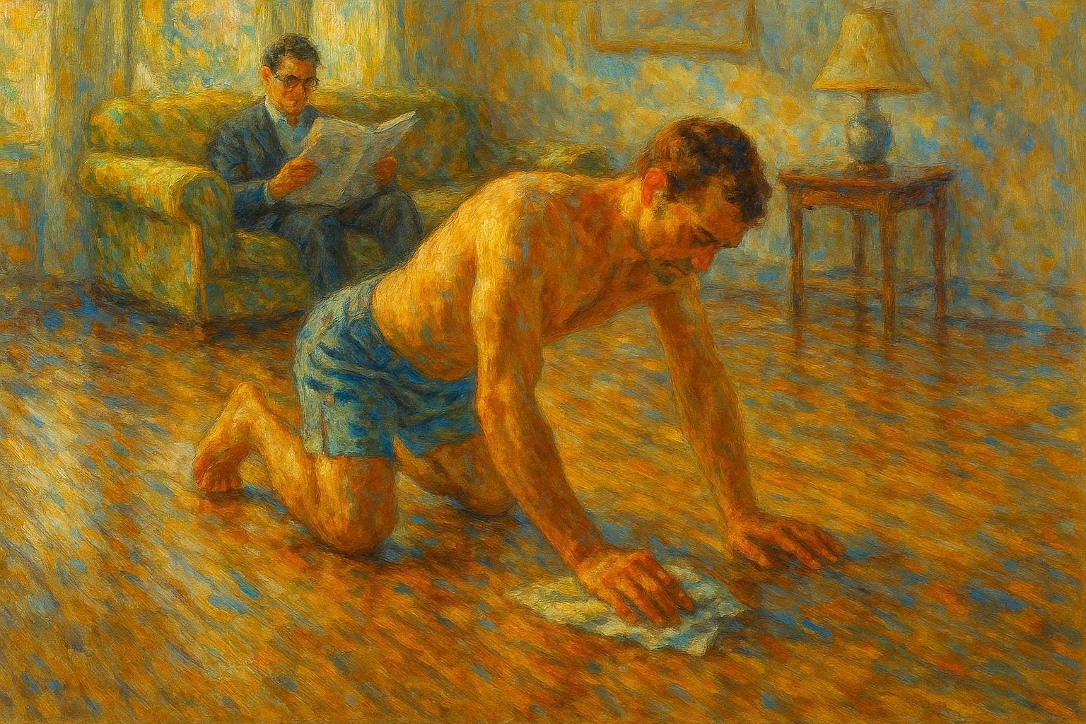 The Floor Still Needs Cleaning - Douglas Degenaars