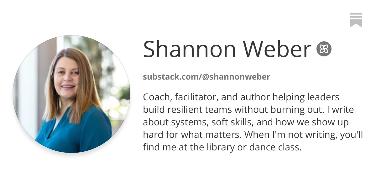 Shannon Weber | Substack