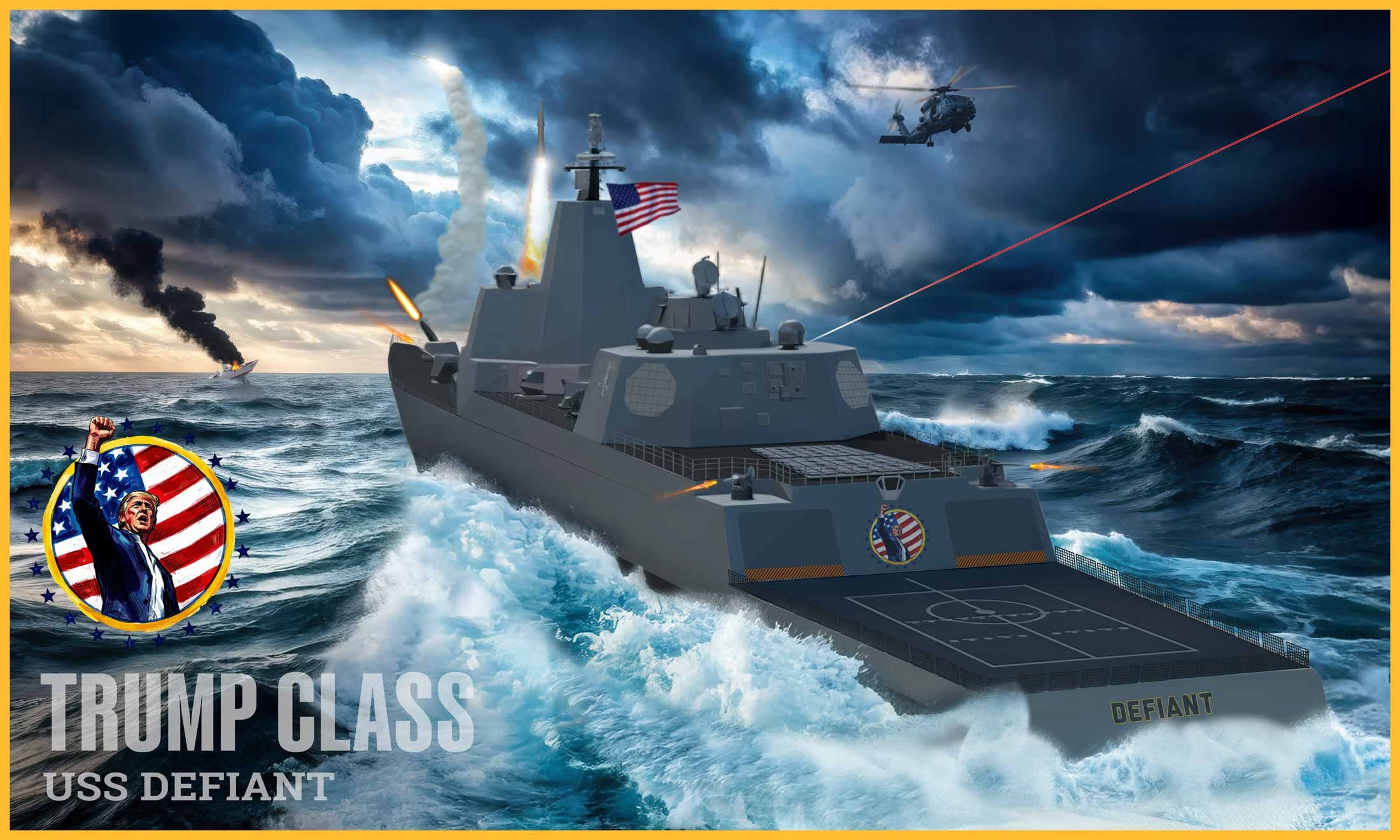 The Trump Class "Battleship" is a Lie