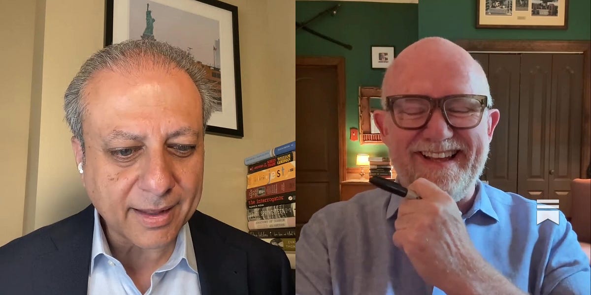 Live Recording of Rick Wilson and Preet Bharara