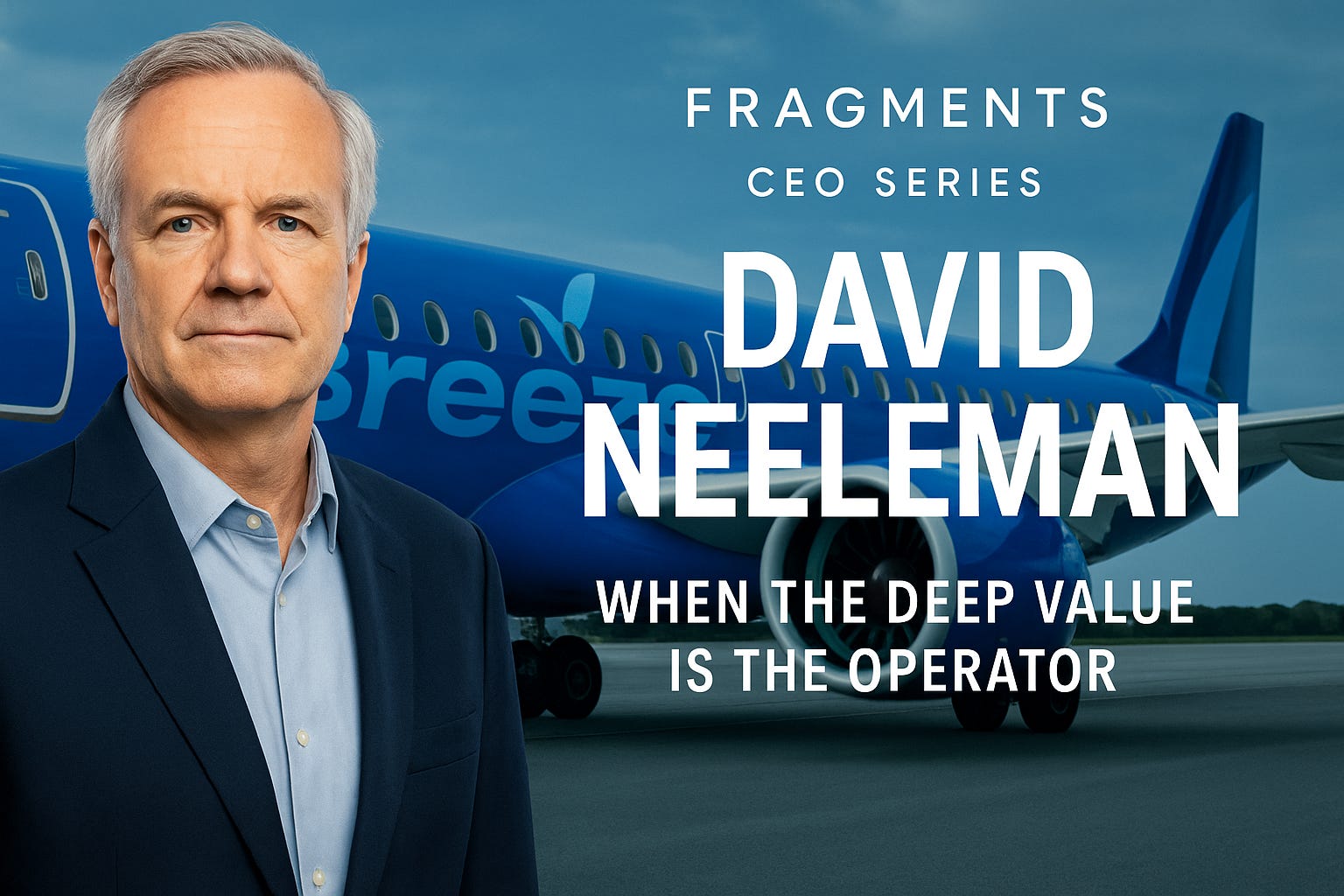 CEO SERIES — DAVID NEELEMAN - by FRAGMENTS