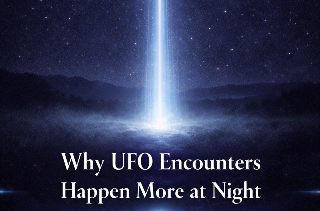 Why UFO Encounters Happen More at Night