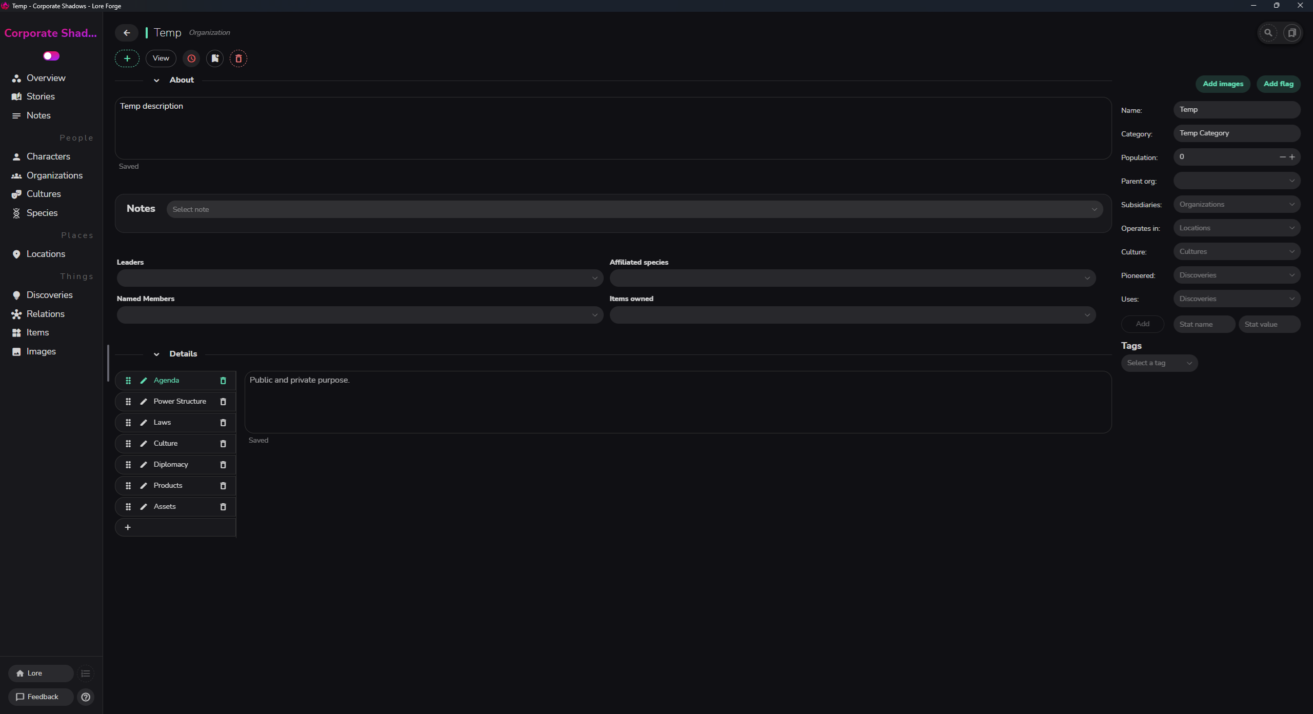 How I Use Lore Forge to Write My Fiction - by J D Lear
